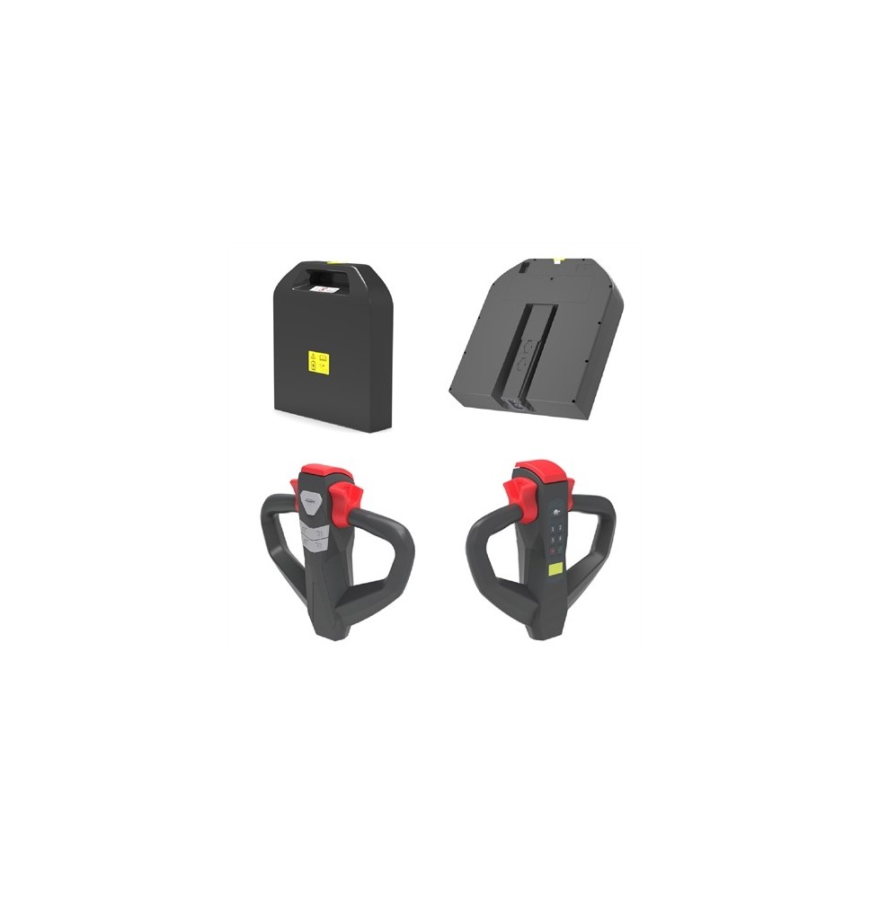 Transpalette électrique 1,5 tonne PTE15N PRO usage intensif et batterie ...